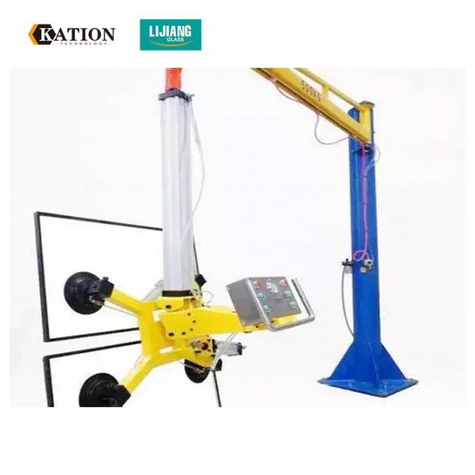 Energy Saving Vacuum Hoist Lifting Systems , Glass Vacuum Lifter Jib Crane